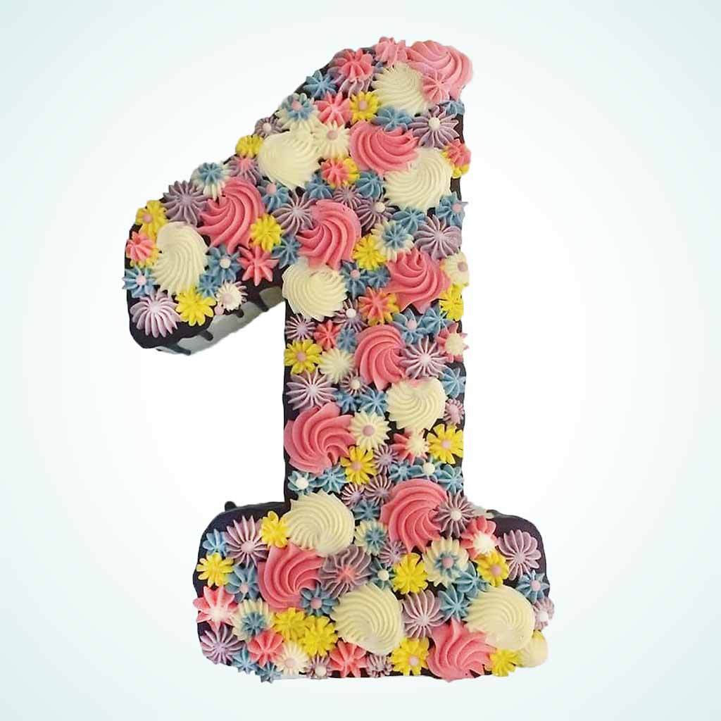 Alphanumeric Cake – Eat N Joy Bakers